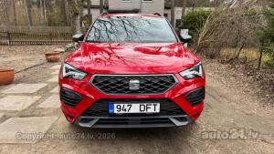 Sarkans SEAT Ateca 2024 Tallina, ar dzinēja tilpumu 1.50 L un nobraukumu 11 tūkst. km par 32650 €, foto 3 vietnē AUTOMOTO.COM.LV