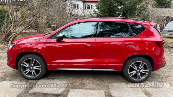 Red SEAT Ateca 2024 in Tallinn, with an engine capacity of 1.50 L and mileage of 11 thousand km for 32650 €, photo 8 on AUTOMOTO.COM.LV