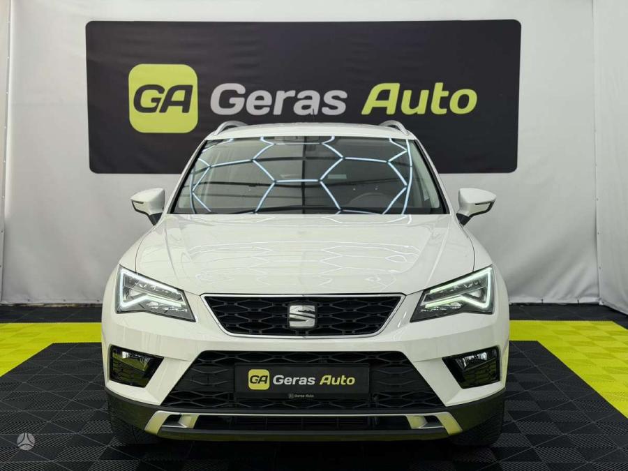 Balts SEAT Ateca 2016 Viļņa, ar dzinēja tilpumu 1.40 L un nobraukumu 98 tūkst. km par 14990 €, foto 2 vietnē AUTOMOTO.COM.LV