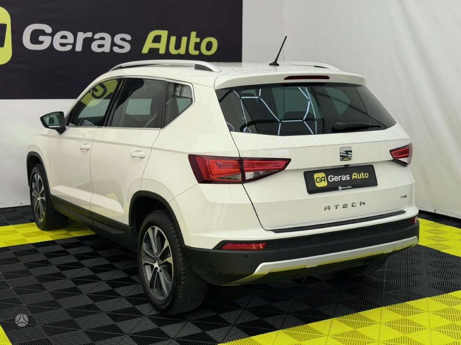 Balts SEAT Ateca 2016 Viļņa, ar dzinēja tilpumu 1.40 L un nobraukumu 98 tūkst. km par 14990 €, foto 6 vietnē AUTOMOTO.COM.LV