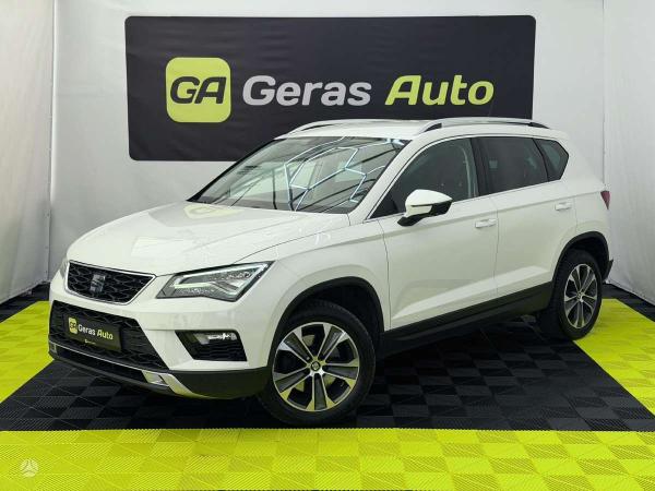 Balts SEAT Ateca 2016 Viļņa, ar dzinēja tilpumu 1.40 L un nobraukumu 98 tūkst. km par 14490 €, foto 1 vietnē AUTOMOTO.COM.LV
