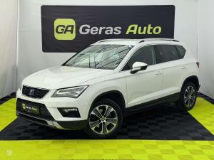 Белый Сеат Ateca 2016 в Вильнюс, объемом двигателя 1.40 л и пробегом 98 тыс. км за 14490 €, фото  на AUTOMOTO.COM.LV