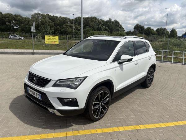 Белый Сеат Ateca 2016 в Таураге, объемом двигателя 1.97 л и пробегом 270 тыс. км за 12700 €, фото 1 на AUTOMOTO.COM.LV