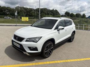 White SEAT Ateca 2016 in Taurage, with an engine capacity of 1.97 L and mileage of 270 thousand km for 12700 €, photo  on AUTOMOTO.COM.LV