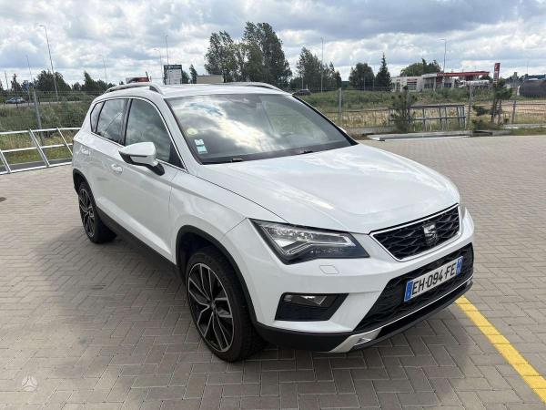 Белый Сеат Ateca 2016 в Таураге, объемом двигателя 1.97 л и пробегом 270 тыс. км за 12700 €, фото 3 на AUTOMOTO.COM.LV