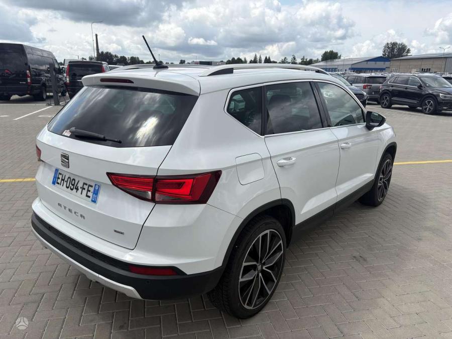 Balts SEAT Ateca 2016 Tauragė, ar dzinēja tilpumu 1.97 L un nobraukumu 270 tūkst. km par 12700 €, foto 6 vietnē AUTOMOTO.COM.LV