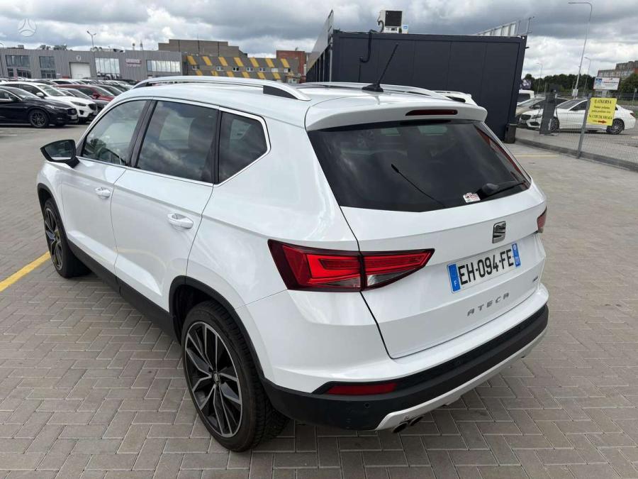 Balts SEAT Ateca 2016 Tauragė, ar dzinēja tilpumu 1.97 L un nobraukumu 270 tūkst. km par 12700 €, foto 8 vietnē AUTOMOTO.COM.LV