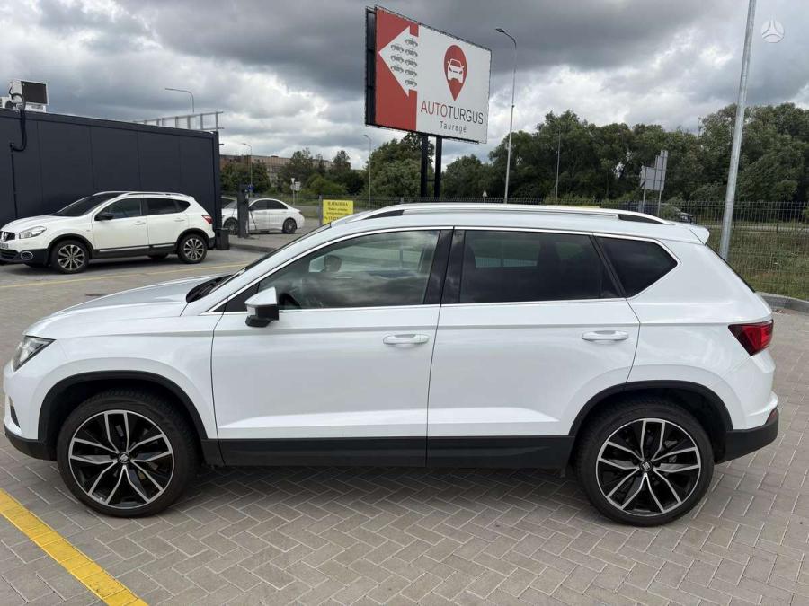 Balts SEAT Ateca 2016 Tauragė, ar dzinēja tilpumu 1.97 L un nobraukumu 270 tūkst. km par 12700 €, foto 9 vietnē AUTOMOTO.COM.LV