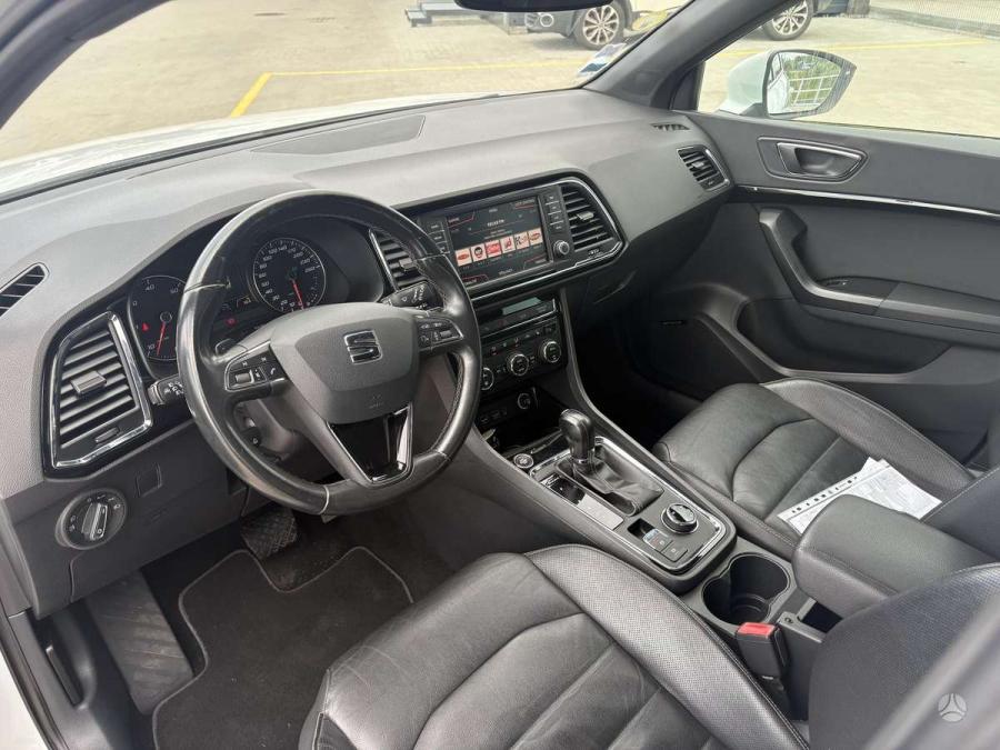 Balts SEAT Ateca 2016 Tauragė, ar dzinēja tilpumu 1.97 L un nobraukumu 270 tūkst. km par 12700 €, foto 11 vietnē AUTOMOTO.COM.LV