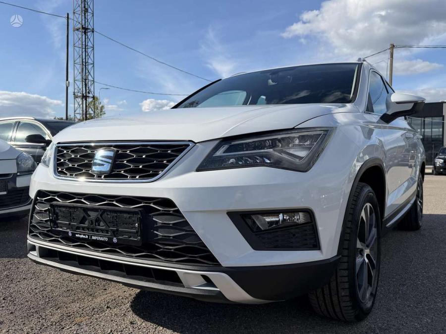 White SEAT Ateca 2016 in Kaunas, with an engine capacity of 1.40 L and mileage of 215 thousand km for 11900 €, photo 3 on AUTOMOTO.COM.LV