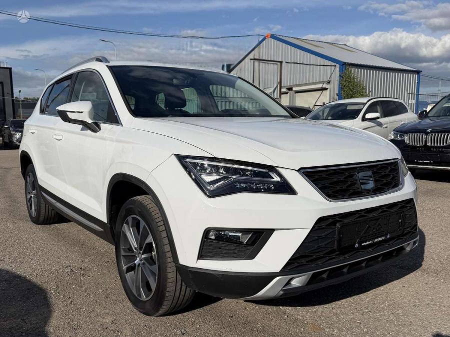 White SEAT Ateca 2016 in Kaunas, with an engine capacity of 1.40 L and mileage of 215 thousand km for 11900 €, photo 8 on AUTOMOTO.COM.LV