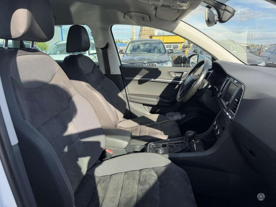 White SEAT Ateca 2016 in Kaunas, with an engine capacity of 1.40 L and mileage of 215 thousand km for 11900 €, photo 15 on AUTOMOTO.COM.LV
