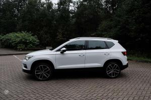 White SEAT Ateca 2016 in Taurage, with an engine capacity of 1.97 L and mileage of 298 thousand km for 10900 €, photo 5 on AUTOMOTO.COM.LV