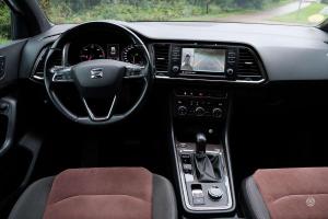 White SEAT Ateca 2016 in Taurage, with an engine capacity of 1.97 L and mileage of 298 thousand km for 10900 €, photo 15 on AUTOMOTO.COM.LV