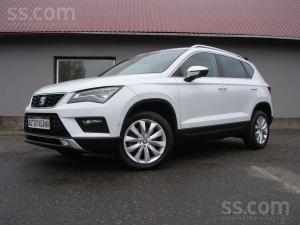Белый Сеат Ateca 2017 в Рига, объемом двигателя 1.60 л и пробегом 0 тыс. км за 14950 €, фото 2 на AUTOMOTO.COM.LV