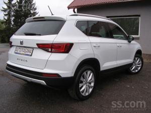 Белый Сеат Ateca 2017 в Рига, объемом двигателя 1.60 л и пробегом 0 тыс. км за 14950 €, фото 10 на AUTOMOTO.COM.LV