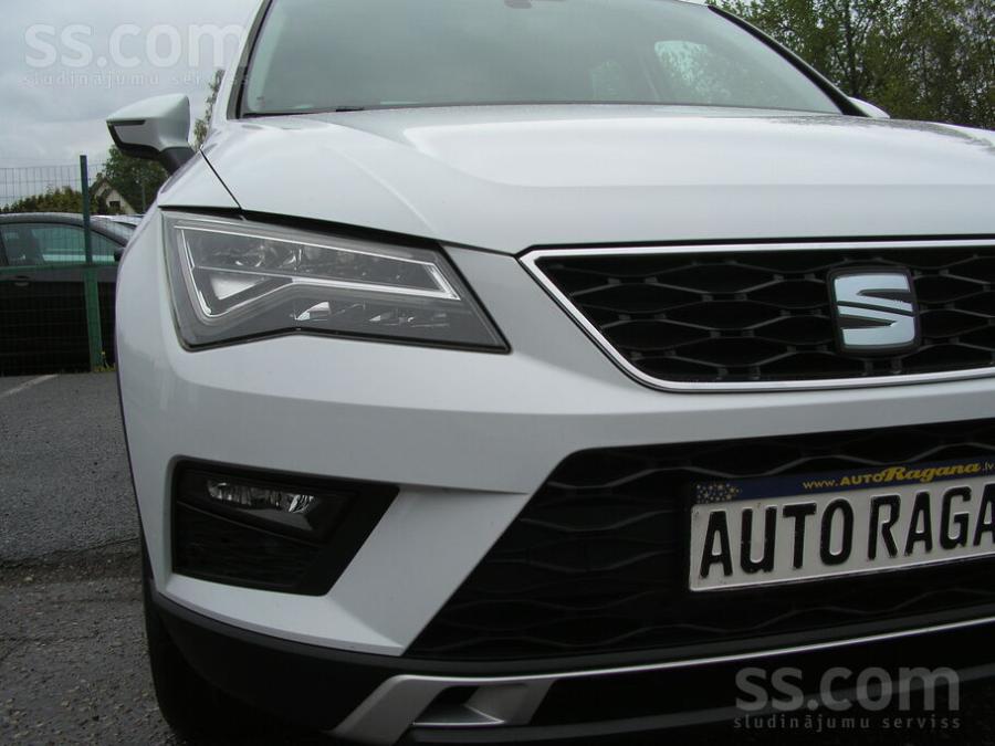 Белый Сеат Ateca 2017 в Рига, объемом двигателя 1.60 л и пробегом 0 тыс. км за 14950 €, фото 14 на AUTOMOTO.COM.LV