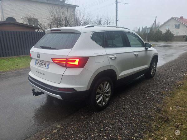 Balts SEAT Ateca 2017 Kauņa, ar dzinēja tilpumu 1.60 L un nobraukumu 240 tūkst. km par 12500 €, foto 4 vietnē AUTOMOTO.COM.LV