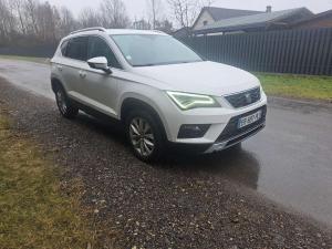 White SEAT Ateca 2017 in Kaunas, with an engine capacity of 1.60 L and mileage of 240 thousand km for 12500 €, photo 6 on AUTOMOTO.COM.LV
