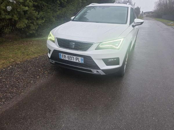 Balts SEAT Ateca 2017 Kauņa, ar dzinēja tilpumu 1.60 L un nobraukumu 240 tūkst. km par 12500 €, foto 7 vietnē AUTOMOTO.COM.LV
