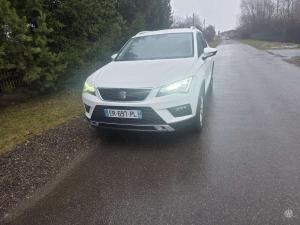 White SEAT Ateca 2017 in Kaunas, with an engine capacity of 1.60 L and mileage of 240 thousand km for 12500 €, photo 11 on AUTOMOTO.COM.LV