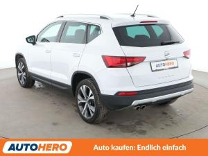 White SEAT Ateca 2017 in Kaunas, with an engine capacity of 1.40 L and mileage of 84 thousand km for 21689 €, photo 4 on AUTOMOTO.COM.LV