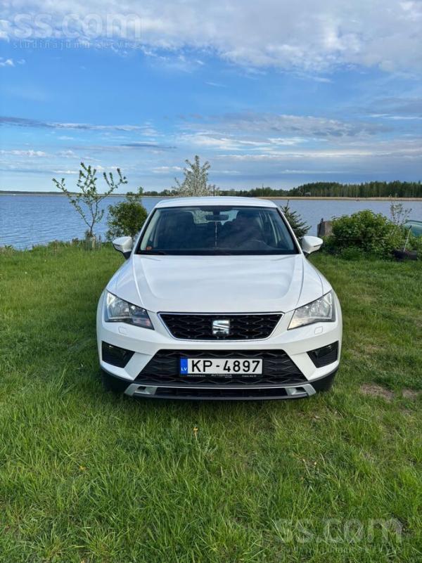 Balts SEAT Ateca 2017 Rīga, ar dzinēja tilpumu 2.00 L un nobraukumu 156 tūkst. km par 13700 €, foto 1 vietnē AUTOMOTO.COM.LV