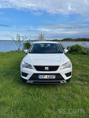 Balts SEAT Ateca 2017 Rīga, ar dzinēja tilpumu 2.00 L un nobraukumu 156 tūkst. km par 13700 €, foto  vietnē AUTOMOTO.COM.LV