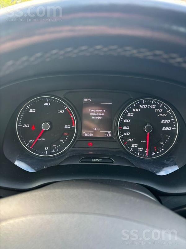 Balts SEAT Ateca 2017 Rīga, ar dzinēja tilpumu 2.00 L un nobraukumu 156 tūkst. km par 13700 €, foto 3 vietnē AUTOMOTO.COM.LV