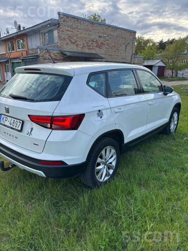 Balts SEAT Ateca 2017 Rīga, ar dzinēja tilpumu 2.00 L un nobraukumu 156 tūkst. km par 13700 €, foto 4 vietnē AUTOMOTO.COM.LV