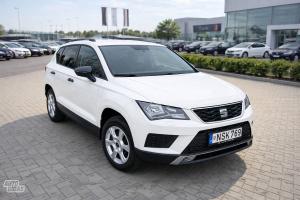 Balts SEAT Ateca 2017 Kauņa, ar dzinēja tilpumu 1.60 L un nobraukumu 214 tūkst. km par 9400 €, foto  vietnē AUTOMOTO.COM.LV