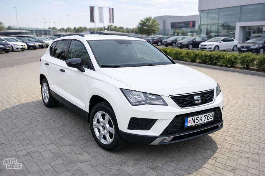 Balts SEAT Ateca 2017 Kauņa, ar dzinēja tilpumu 1.60 L un nobraukumu 214 tūkst. km par 9400 €, foto 1 vietnē AUTOMOTO.COM.LV
