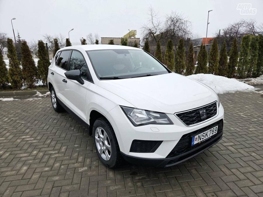 Balts SEAT Ateca 2017 Kauņa, ar dzinēja tilpumu 1.60 L un nobraukumu 214 tūkst. km par 9400 €, foto 3 vietnē AUTOMOTO.COM.LV