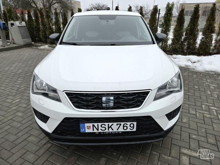 Balts SEAT Ateca 2017 Kauņa, ar dzinēja tilpumu 1.60 L un nobraukumu 214 tūkst. km par 9400 €, foto 4 vietnē AUTOMOTO.COM.LV
