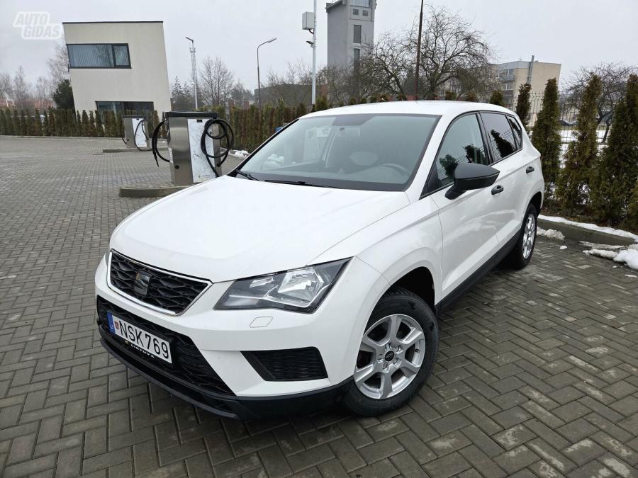 Balts SEAT Ateca 2017 Kauņa, ar dzinēja tilpumu 1.60 L un nobraukumu 214 tūkst. km par 9400 €, foto 5 vietnē AUTOMOTO.COM.LV