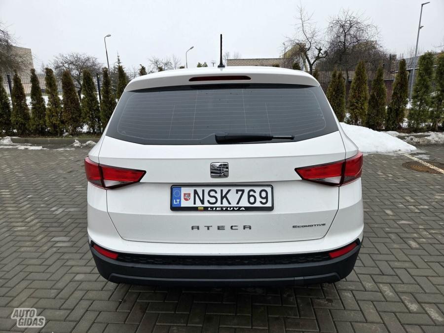 Balts SEAT Ateca 2017 Kauņa, ar dzinēja tilpumu 1.60 L un nobraukumu 214 tūkst. km par 9400 €, foto 9 vietnē AUTOMOTO.COM.LV