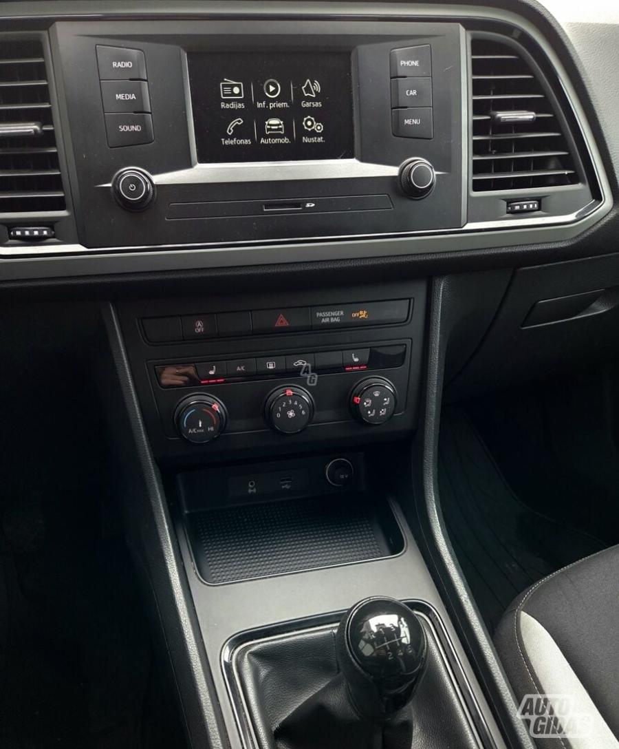Balts SEAT Ateca 2017 Kauņa, ar dzinēja tilpumu 1.60 L un nobraukumu 214 tūkst. km par 9400 €, foto 19 vietnē AUTOMOTO.COM.LV