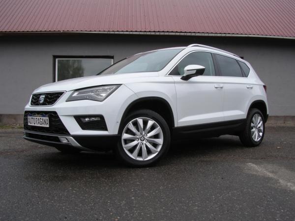 Balts SEAT Ateca 2017 Rīga, ar dzinēja tilpumu 1.60 L un nobraukumu 162 tūkst. km par 14950 €, foto 1 vietnē AUTOMOTO.COM.LV