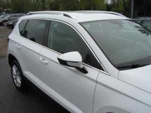 White SEAT Ateca 2017 in Riga, with an engine capacity of 1.60 L and mileage of 162 thousand km for 14950 €, photo 13 on AUTOMOTO.COM.LV