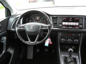White SEAT Ateca 2017 in Riga, with an engine capacity of 1.60 L and mileage of 162 thousand km for 14950 €, photo 18 on AUTOMOTO.COM.LV