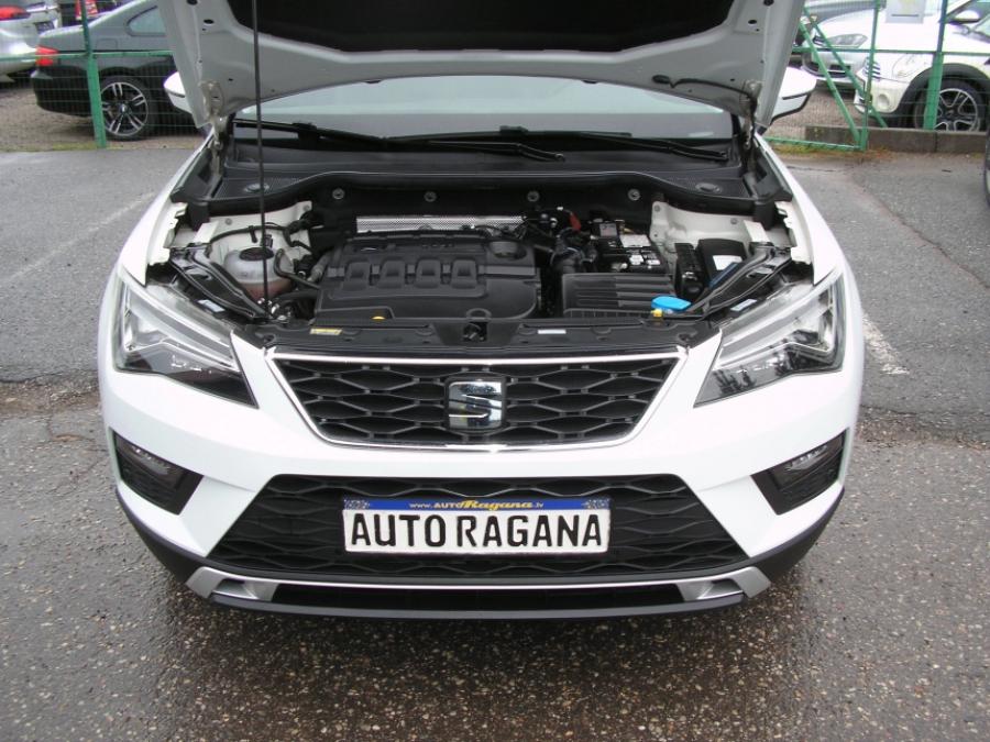 White SEAT Ateca 2017 in Riga, with an engine capacity of 1.60 L and mileage of 162 thousand km for 14950 €, photo 25 on AUTOMOTO.COM.LV