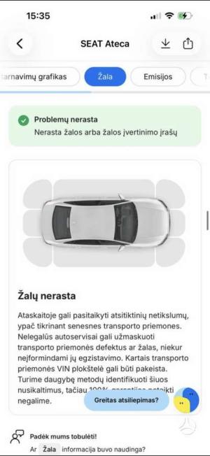 Белый Сеат Ateca 2017 в Таураге, объемом двигателя 1.97 л и пробегом 280 тыс. км за 10800 €, фото 33 на AUTOMOTO.COM.LV