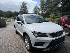 White SEAT Ateca 2017 in Utena, with an engine capacity of 1.60 L and mileage of 200 thousand km for 9950 €, photo 4 on AUTOMOTO.COM.LV