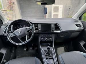 White SEAT Ateca 2017 in Utena, with an engine capacity of 1.60 L and mileage of 200 thousand km for 9950 €, photo 11 on AUTOMOTO.COM.LV