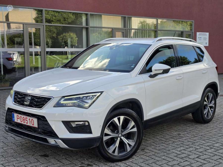 Balts SEAT Ateca 2017 Šilutė, ar dzinēja tilpumu 1.97 L un nobraukumu 207 tūkst. km par 12900 €, foto 1 vietnē AUTOMOTO.COM.LV