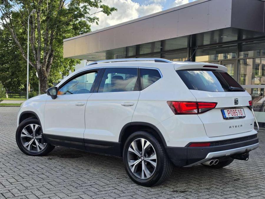 Balts SEAT Ateca 2017 Šilutė, ar dzinēja tilpumu 1.97 L un nobraukumu 207 tūkst. km par 12900 €, foto 3 vietnē AUTOMOTO.COM.LV