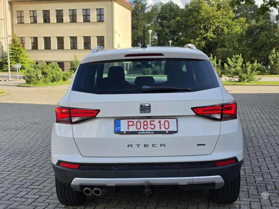 Balts SEAT Ateca 2017 Šilutė, ar dzinēja tilpumu 1.97 L un nobraukumu 207 tūkst. km par 12900 €, foto 4 vietnē AUTOMOTO.COM.LV