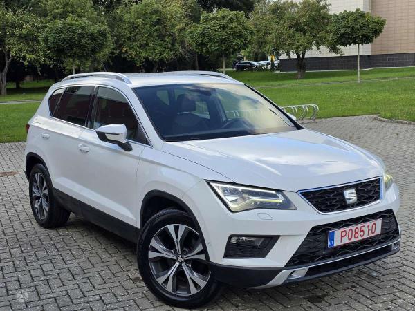 Balts SEAT Ateca 2017 Šilutė, ar dzinēja tilpumu 1.97 L un nobraukumu 207 tūkst. km par 12900 €, foto 4 vietnē AUTOMOTO.COM.LV