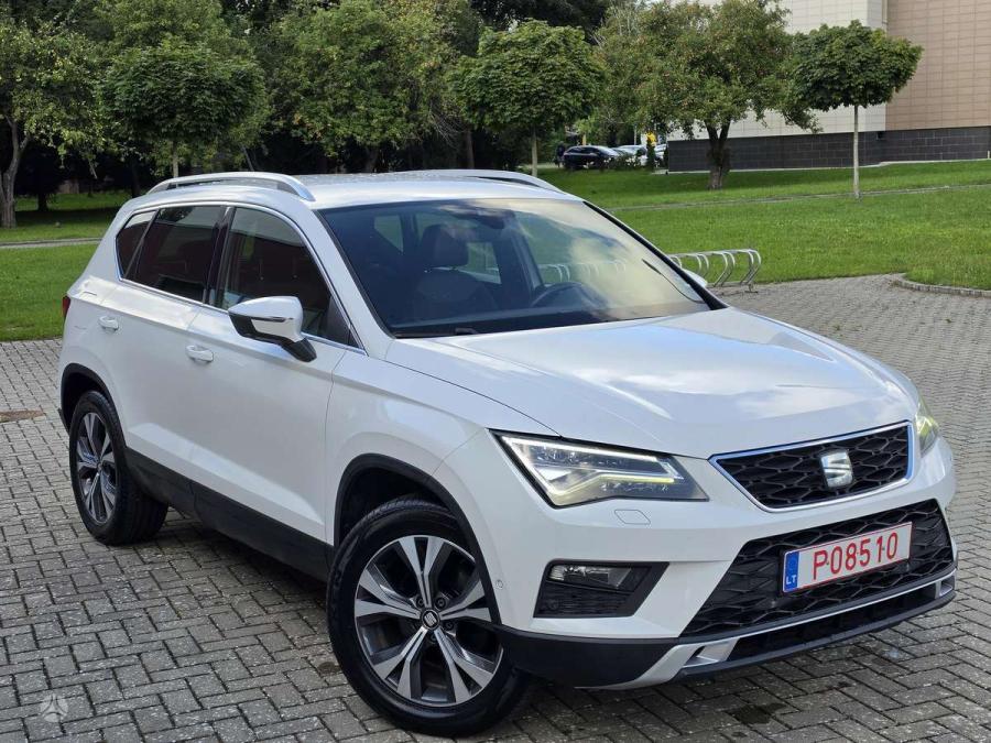 Balts SEAT Ateca 2017 Šilutė, ar dzinēja tilpumu 1.97 L un nobraukumu 207 tūkst. km par 12900 €, foto 5 vietnē AUTOMOTO.COM.LV