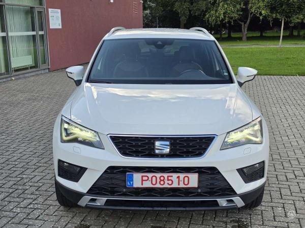 Balts SEAT Ateca 2017 Šilutė, ar dzinēja tilpumu 1.97 L un nobraukumu 207 tūkst. km par 12900 €, foto 5 vietnē AUTOMOTO.COM.LV